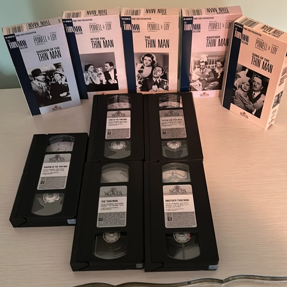 MGM | Media | The Thin Man Vhs Classic Movie Collection Mgm Bundle ...
